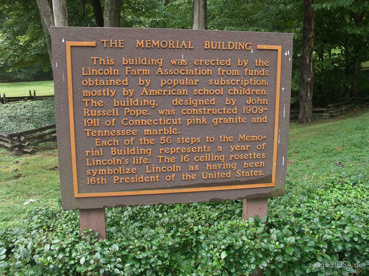 Abraham Lincoln Birthplace, Hodgenville, Kentucky | USA Reisen + Tipps